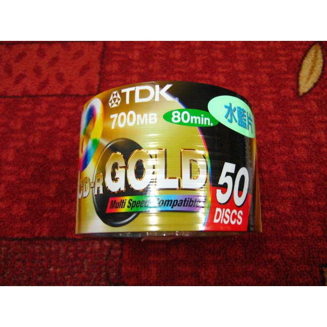 錸德最頂級水藍片，TDK GOLD CD-R深水藍，燒錄音樂專用 | 蝦皮購物