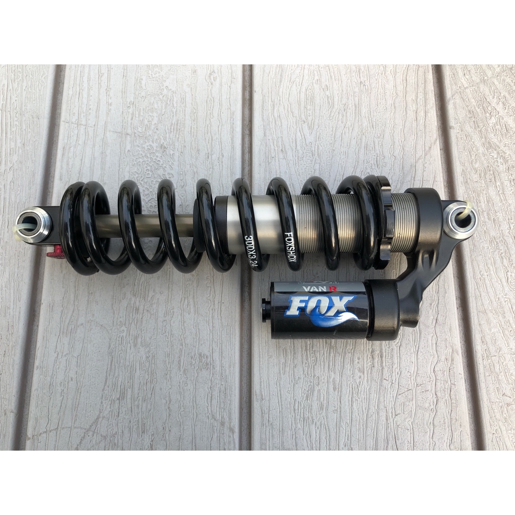 35單車 》FOX VAN R 下坡車／避震器／彈簧後避震器／222MM DH | 蝦皮購物
