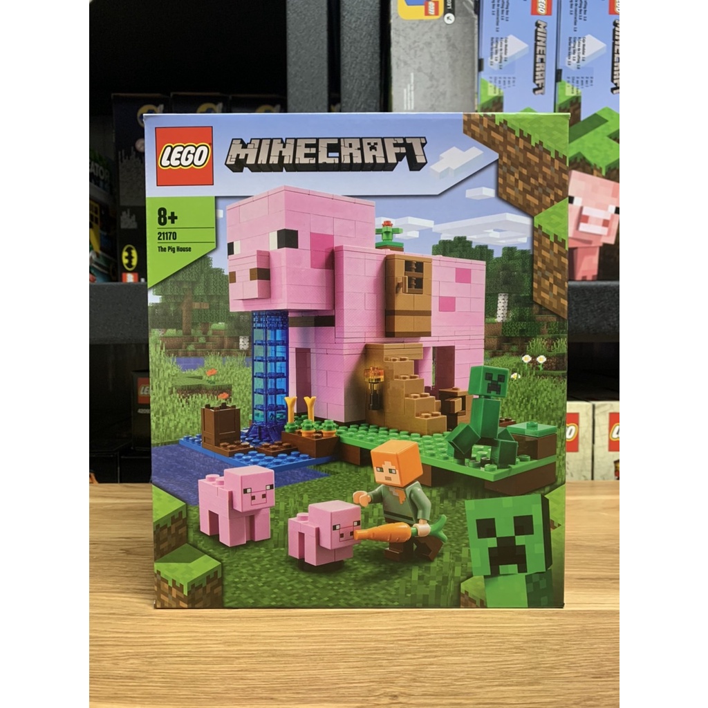 ★董仔樂高★ LEGO 21170 創世神 Minecraft 小豬屋 全新現貨 | 蝦皮購物