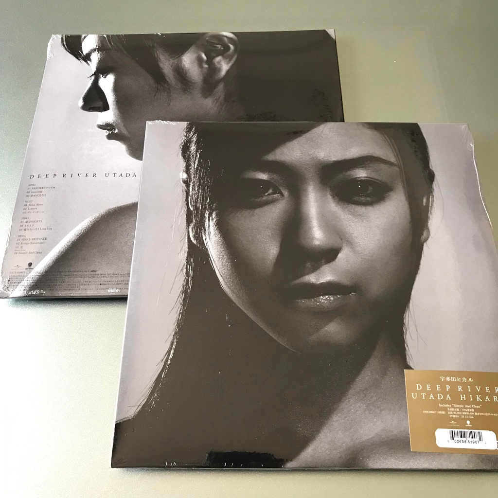 Utada Hikaru 宇多田 - DEEP RIVER 專輯復刻重量級雙黑膠 | 蝦皮購物
