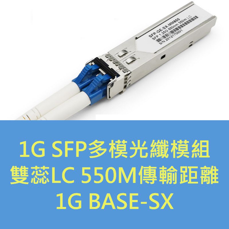 SFP 1000BASE-SX 1G多模光纖模組 雙蕊LC接頭 mini-GBIC Transceiver | 蝦皮購物