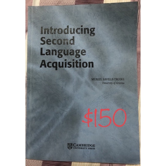 Introduction Second language acquisition | 蝦皮購物