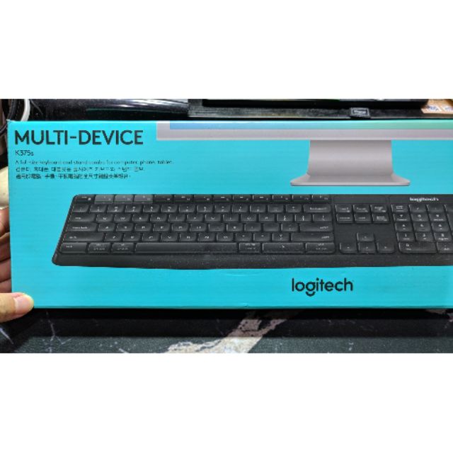 Logitech 羅技 K375s 多裝置無線藍芽鍵盤組 | 蝦皮購物
