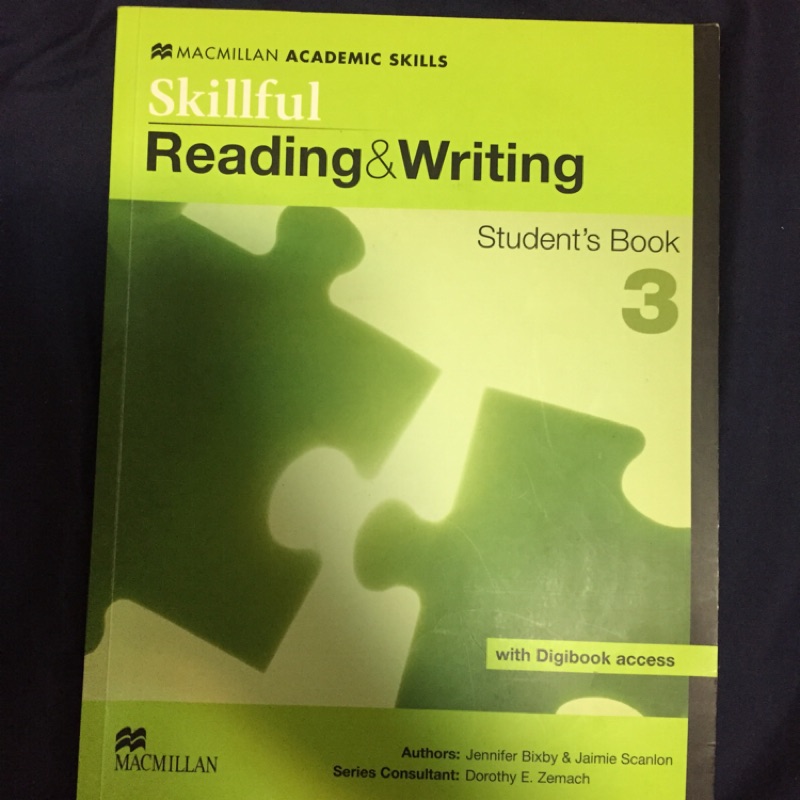 Macmillan ACADEMIC SKILLS reading&writing 大學 英文 必修 課本 | 蝦皮購物