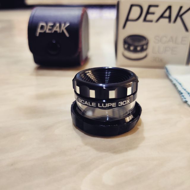 Peak scale lupe 2037-30X量測放大鏡 全新品 | 蝦皮購物