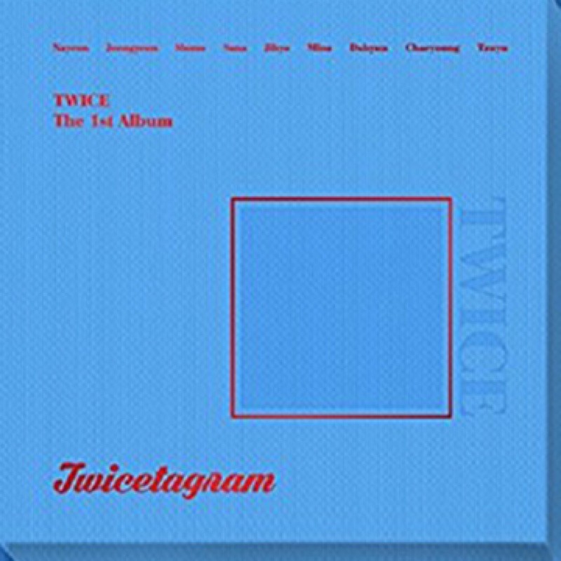 TWICE 正規一輯 [TWICETAGRAM] （C版－藍色）專輯 CD 限量 | 蝦皮購物