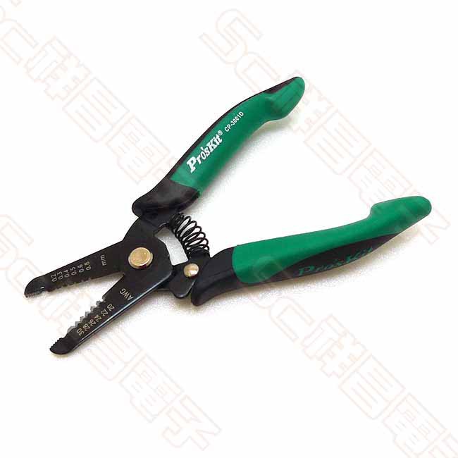 【祥昌電子】Pro'sKit 寶工 CP-3001D 雙色電子線剝皮鉗 剝線鉗 斷線鉗 脫線鉗 | 蝦皮購物