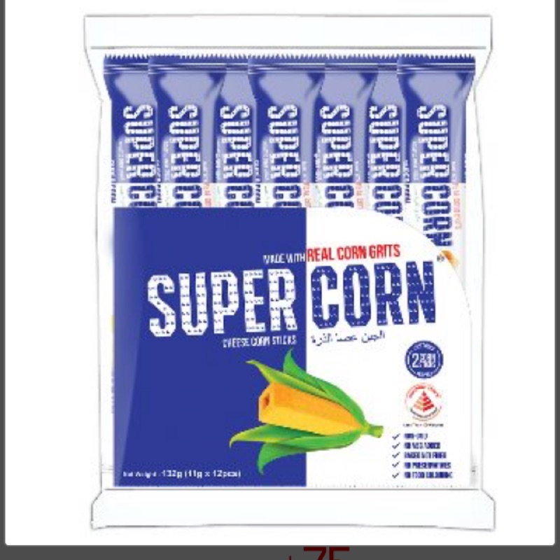 印尼 Super corn 超級玉米棒-起司132g | 蝦皮購物