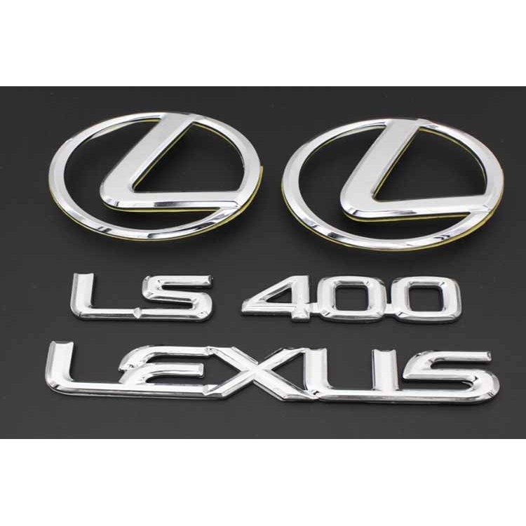Lexus ls400 車標 前標 後標 字母標 套餐 字標 凌志 貼標 字母 車貼 尾標 | 蝦皮購物