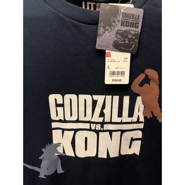 uniqlo Godzilla size L | 蝦皮購物