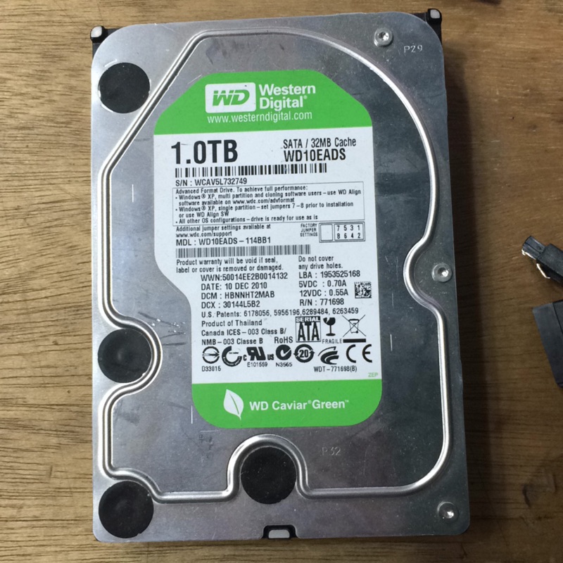 WD10EADS的價格推薦 - 2022年6月| 比價比個夠BigGo