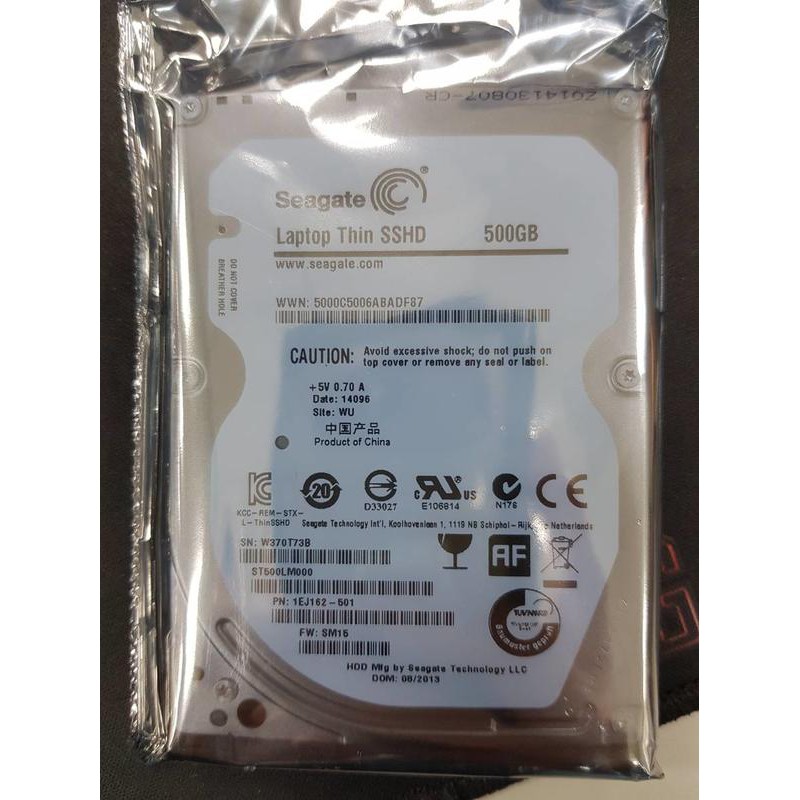 Seagate 希捷 ST500LM000 500GB 2.5吋 7mm 混合硬碟 SSHD | 蝦皮購物