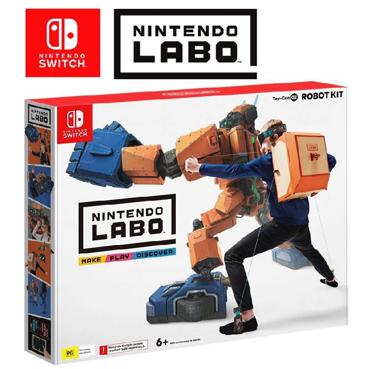 任天堂 Switch 實驗室 LABO Toy-Con02 ROBOT KIT 純日版 | 蝦皮購物