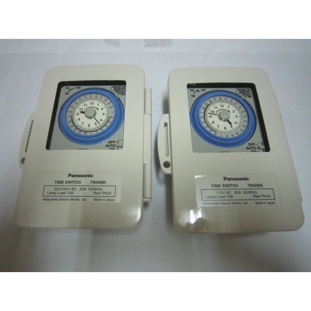 日本制MADE IN JAPAN高品質國際牌定時器 定時開關110V PANASONIC TIMER 戶外型 塑膠盒 | 蝦皮購物
