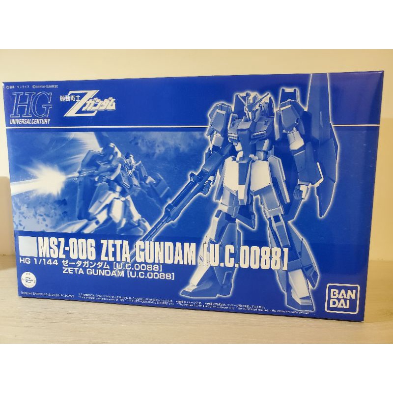 [現貨][全新] HG 1/144 新生 Z鋼彈 U.C.0088 ZETA Gundam [U.C.0088] | 蝦皮購物