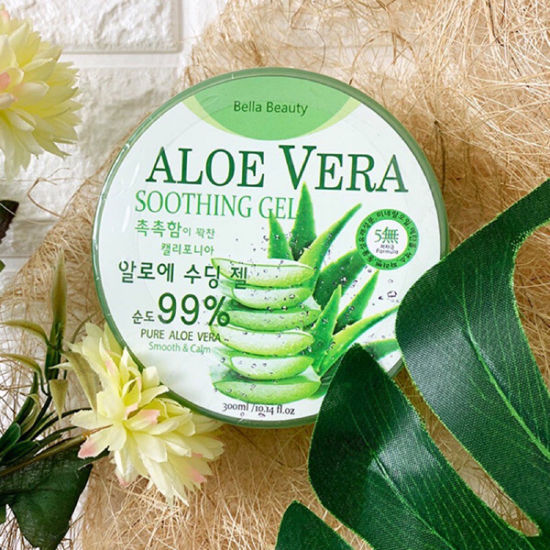 BELLA BEAUTY Aloe Vera Soothing Gel 99% | 蝦皮購物