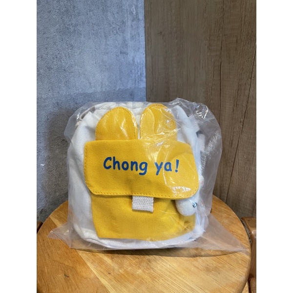 束口帆布側背包 斜背包 Chong ya! | 蝦皮購物