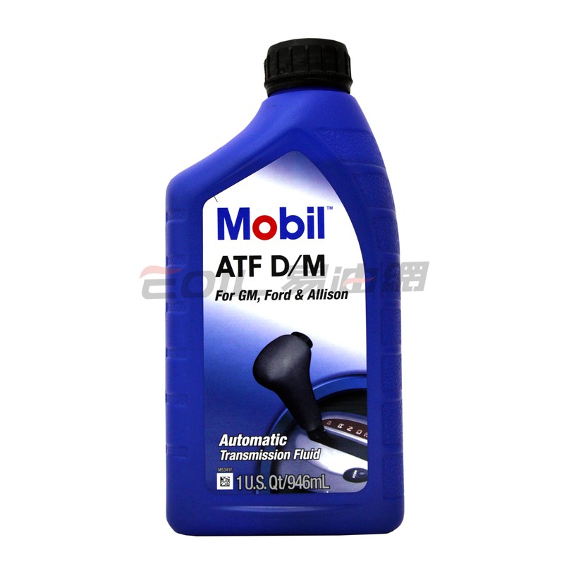 【易油網】MOBIL ATF D/M DM 合成 自動變速箱油 自排油 DEXRON-III 3號 Type F 新包裝 | 蝦皮購物