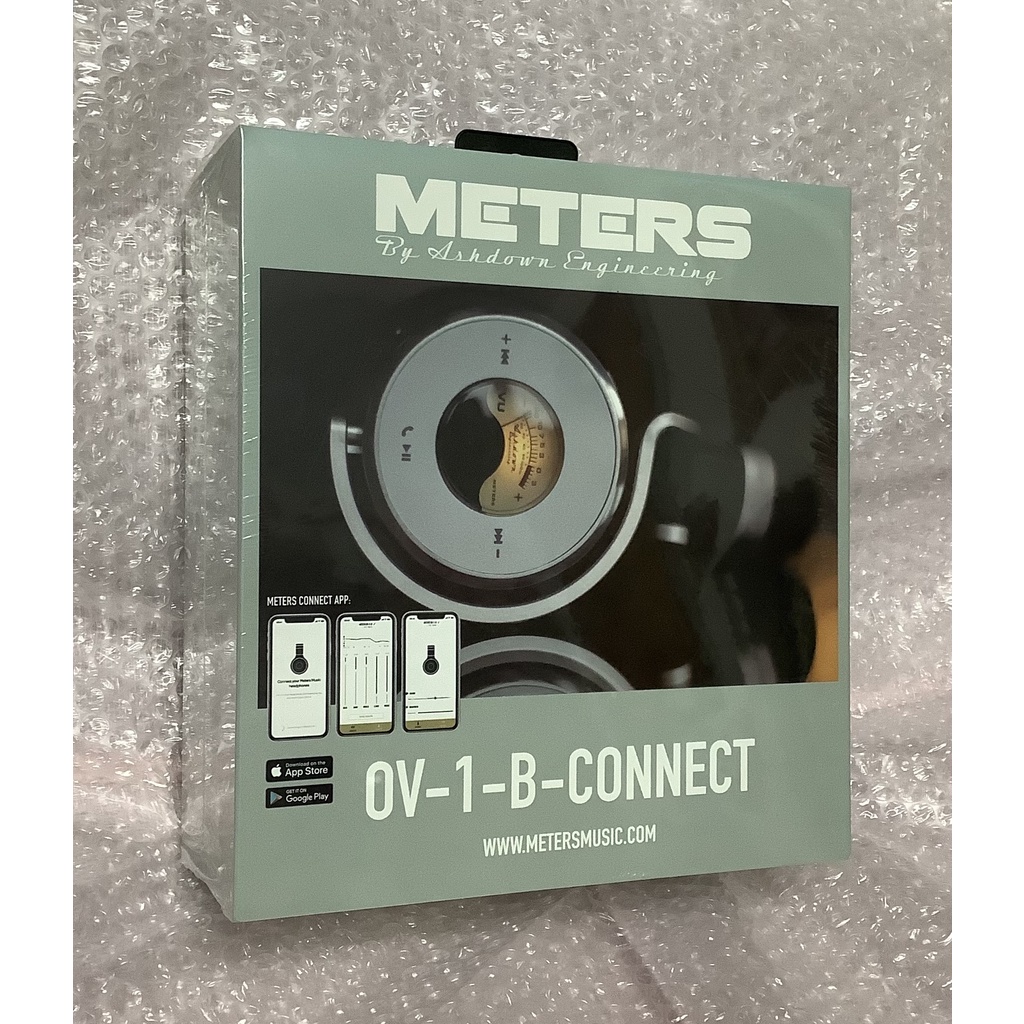 METERS 英國 Meters by Ashdown 發光VU表藍牙耳機 (藍芽耳機) 磐石黑 公司貨 全新品 | 蝦皮購物