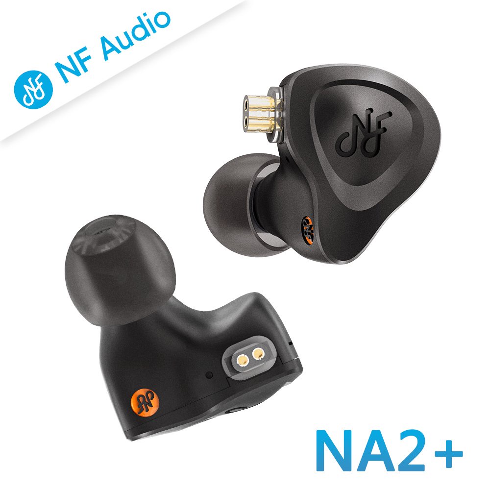 NF Audio NA2+ 】 航太鋁合金電調動圈CIEM可換線雙腔體入耳式耳機0.78mm | 蝦皮購物