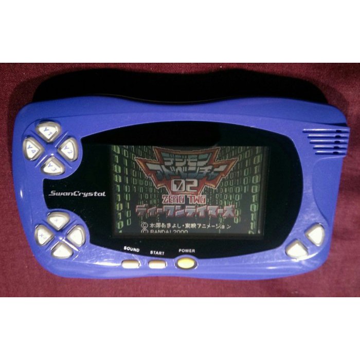 Wonderswan WSC SwanCrystal SC 主機藍 (編號F) | 蝦皮購物