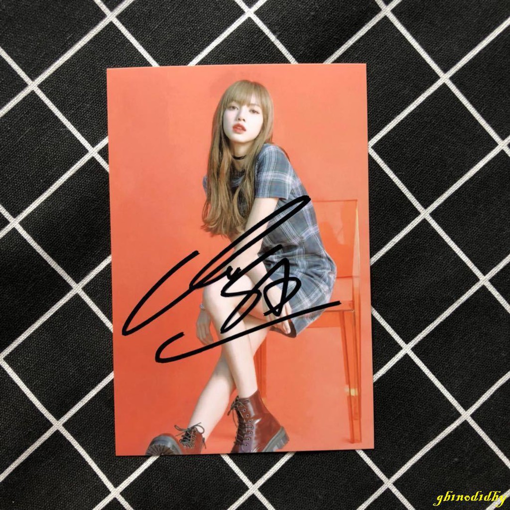 Blackpink Lisa 簽名的價格推薦 - 2021年1月| 比價比個夠BigGo