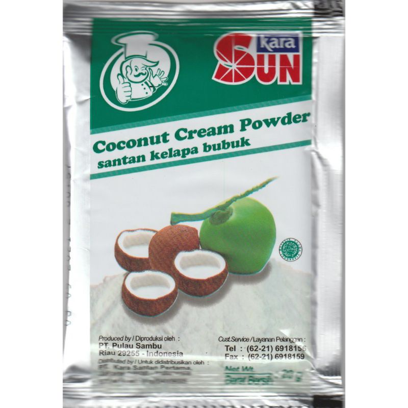 Sun kara COCONUT POWDER 20g/ KARA COCONUT POWDE | 蝦皮購物