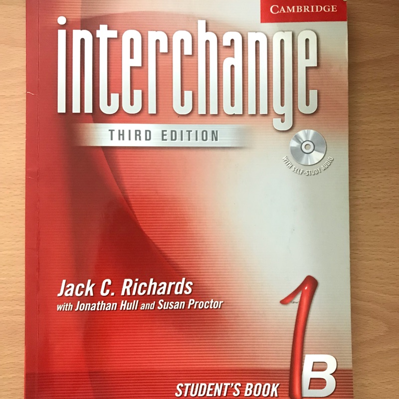 Interchange 1B # 附光碟 # Jack C. Richards # Student’s Book | 蝦皮購物