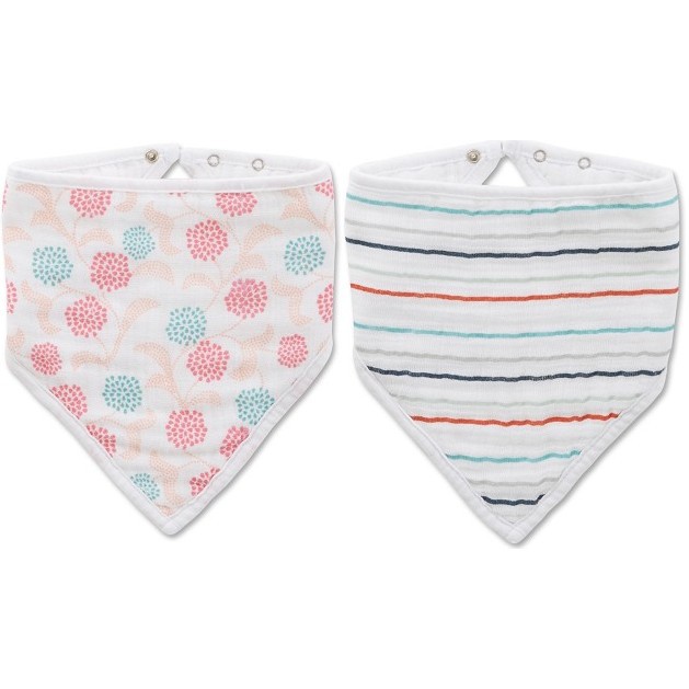 「全館最低價」美國Aden+Anais tea聯名限定款三角領巾 | 蝦皮購物