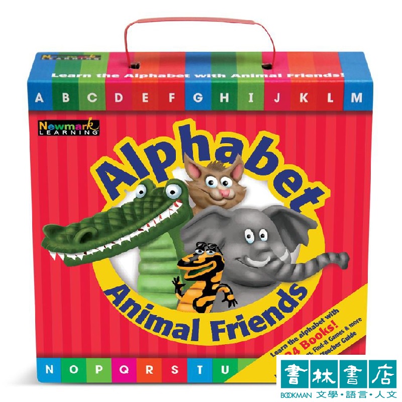 Alphabet Animal Friends Boxed Set 我的動物好朋友 26個字母歌謠盒 附CD | 蝦皮購物