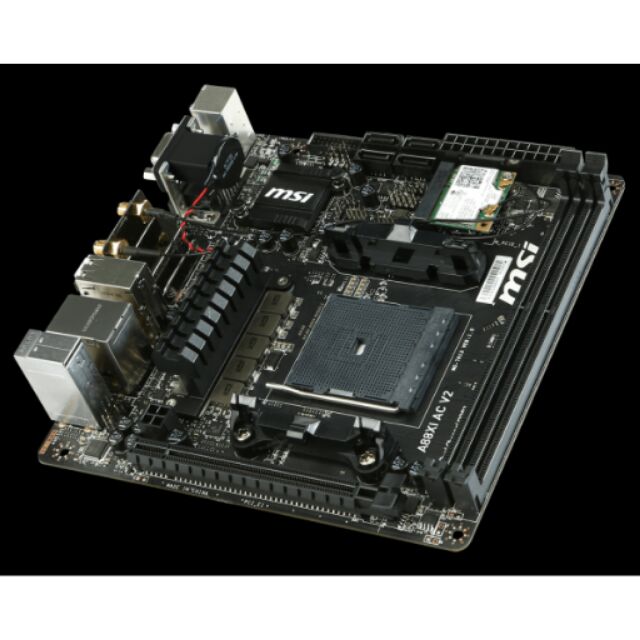 MSI A88XI AC V2 ITX FM2 AMD 非 AM3+ AM4 AM3 1155 1150 1151 | 蝦皮購物