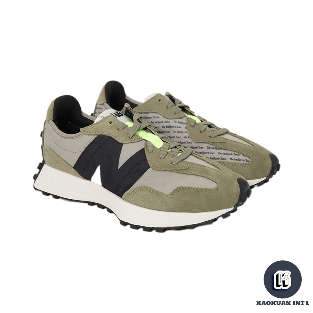 New Balance 327 NB327 灰綠 內側滿版 MS327 IB 現貨【高冠國際】 | 蝦皮購物
