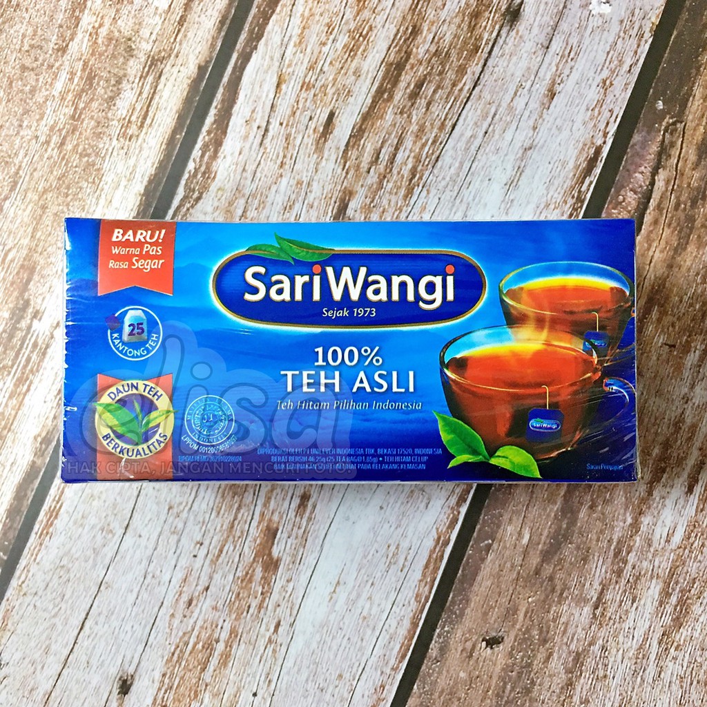 SARIWANGI TEH ASLI 印尼紅茶包 BLACK TEA | 蝦皮購物