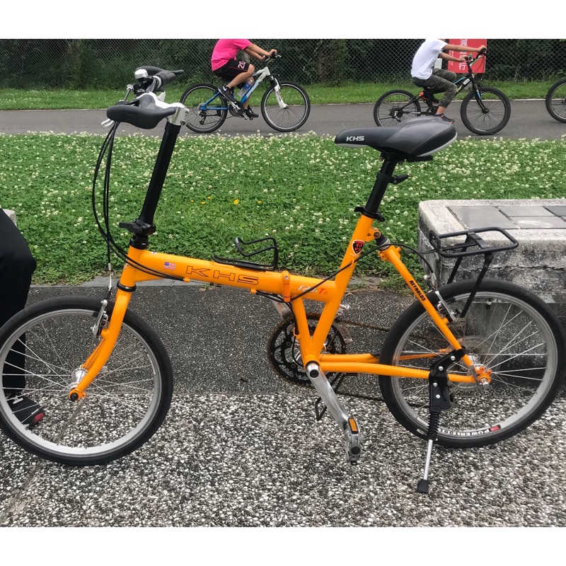 KHS F20-T2 功學社 折疊腳踏車 含貨架 小折 單車 | 蝦皮購物