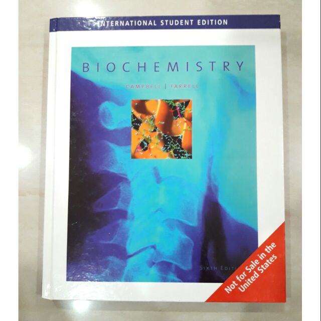 Biochemistry by Campbell Farrell (6th sixth edition) | 蝦皮購物