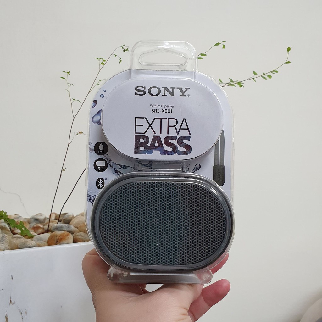 SONY SRS-XB01 EXTRA BASS™ 可攜式 BLUETOOTH® 藍芽 喇叭 | 蝦皮購物