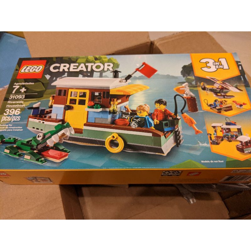 LEGO 31093 Riverside Houseboat 河邊船屋 | 蝦皮購物