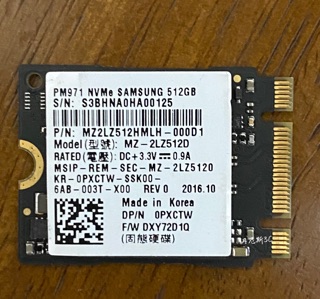 SAMSUNG PM971 PM991 NVME 2230 M.2 SSD 固態硬碟 各種容量 原裝原廠 拆機良品 | 蝦皮購物