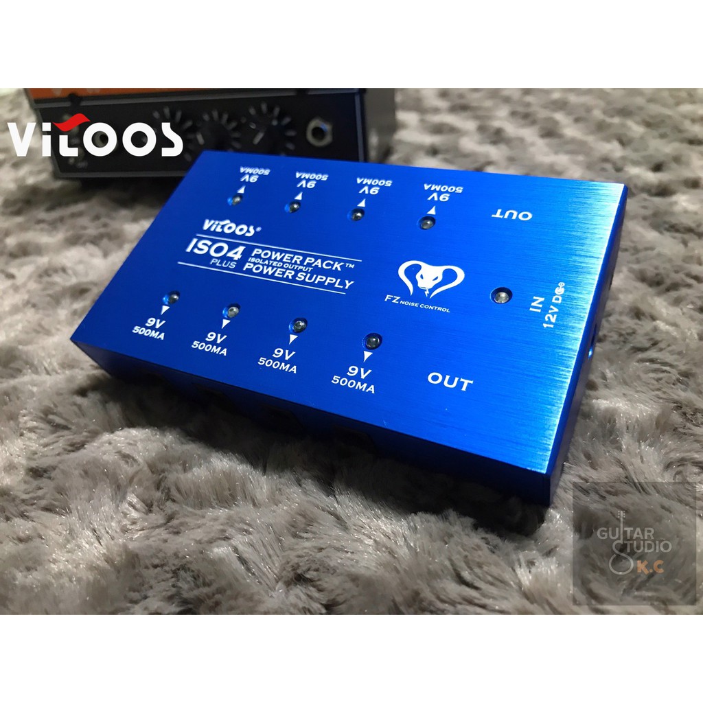 【K.C Guitar Studio】Vitoos ISO4 PLUS ISOLATED 電源供應器 單顆/效果器/免運 | 蝦皮購物