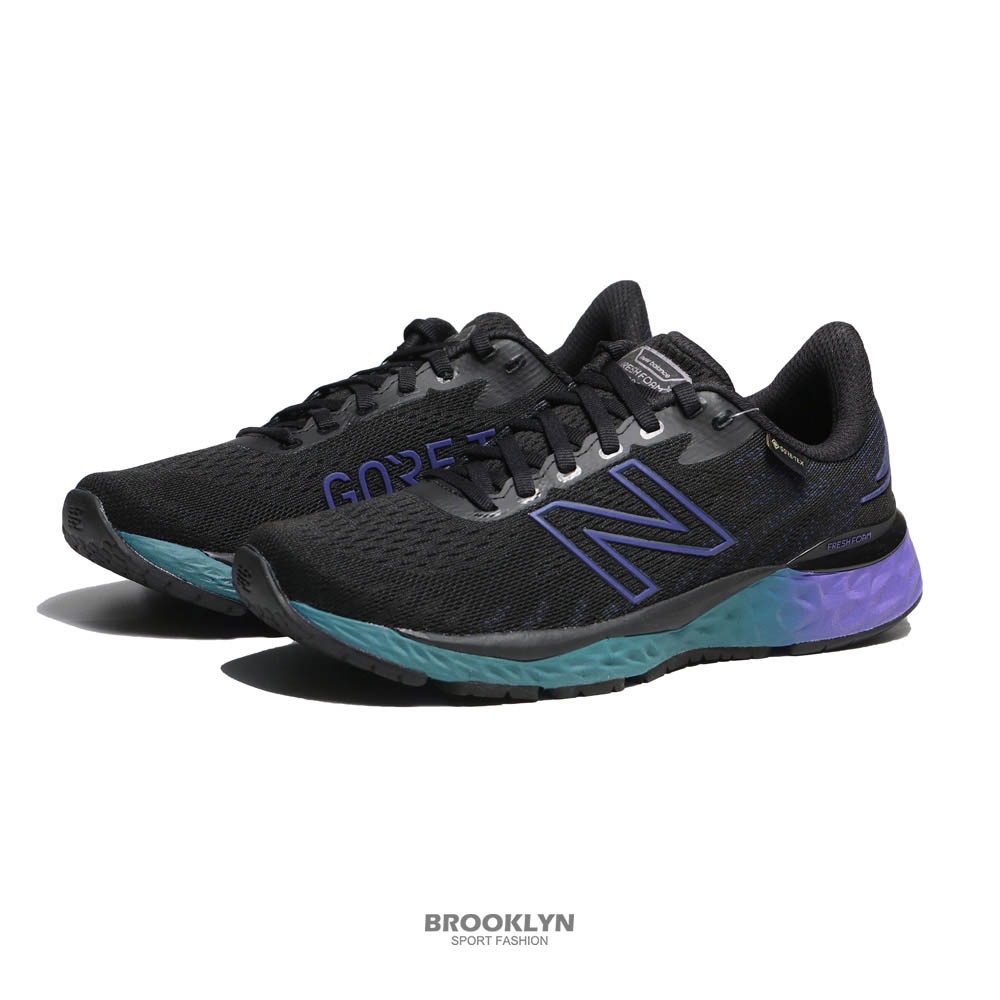 NEW BALANCE 慢跑鞋 NB 880 GORE TEX 全防水 黑紫漸層 女 W880X11 | 蝦皮購物