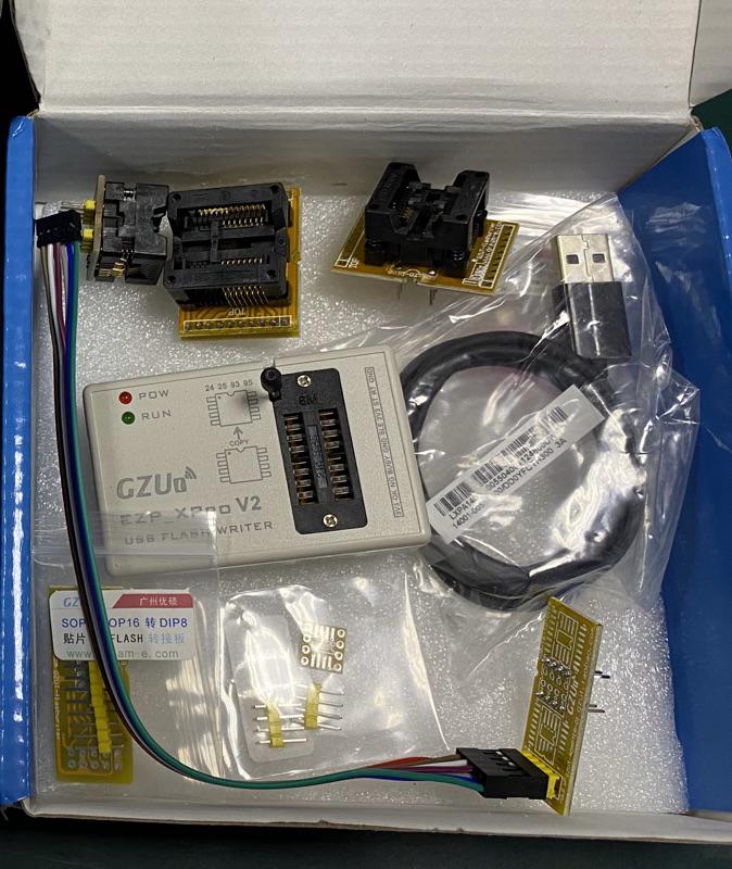EZP_XPro V2版 BIOS SPI FLASH IBM 25 燒錄器 + 3套燒錄座 | 蝦皮購物