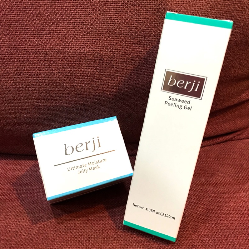 berji海藻去角質凝膠+berji全天候保濕凍膜 | 蝦皮購物