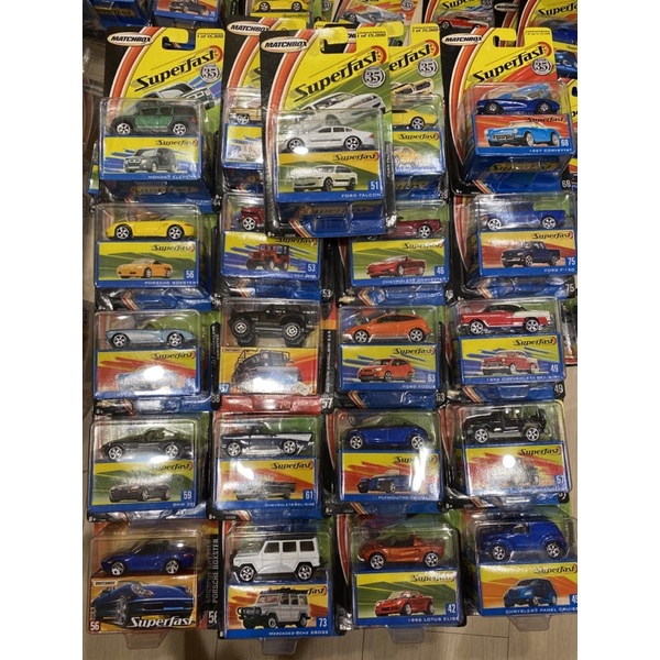 -傑卡玩具- Matchbox Superfast 系列 | 蝦皮購物