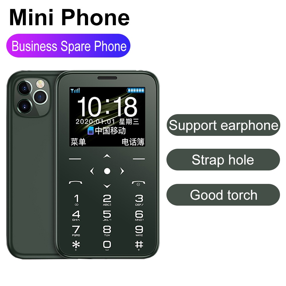 SOYES 7S+ Mini Mobile Phone 1.5" Display Torch Camera MP3 Hi | 蝦皮購物