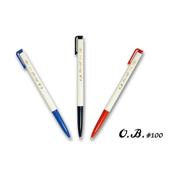 【快樂文具】O.B. 王華 自動原子筆 100 0.7mm /原子筆/OB100/OB | 蝦皮購物