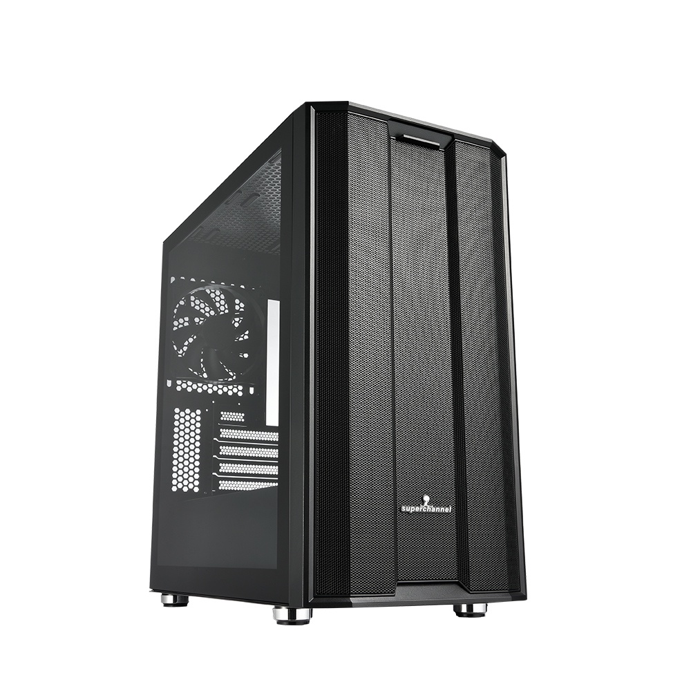 SuperChannel視博通 SW300 M M-ATX/前置Type-C/CPU高16.6/透側/電腦機殼/原價屋 | 蝦皮購物