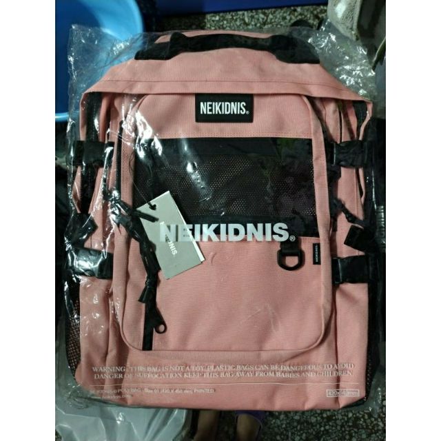 韓國NEIKIDNIS ABSOLUTE BACKPACK/INDI PINK 全新正品 | 蝦皮購物