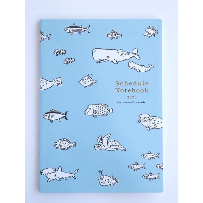 2023日本RYU-RYU A5月記事手帳/ 海底動物 eslite誠品 | 蝦皮購物