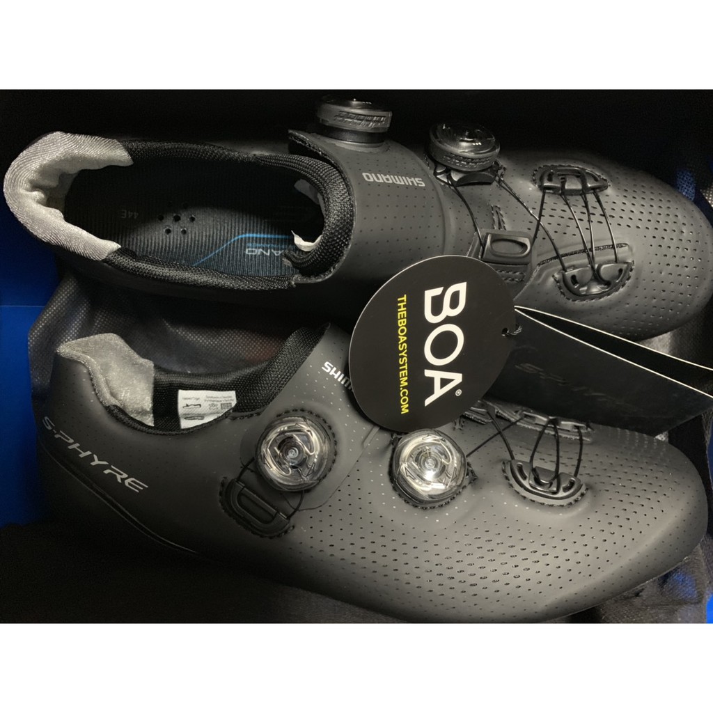 『時尚單車』Shimano SH-RC901 頂級碳纖底 雙BOA旋鈕 RC901 公路車卡鞋 黑/寬楦版40 | 蝦皮購物