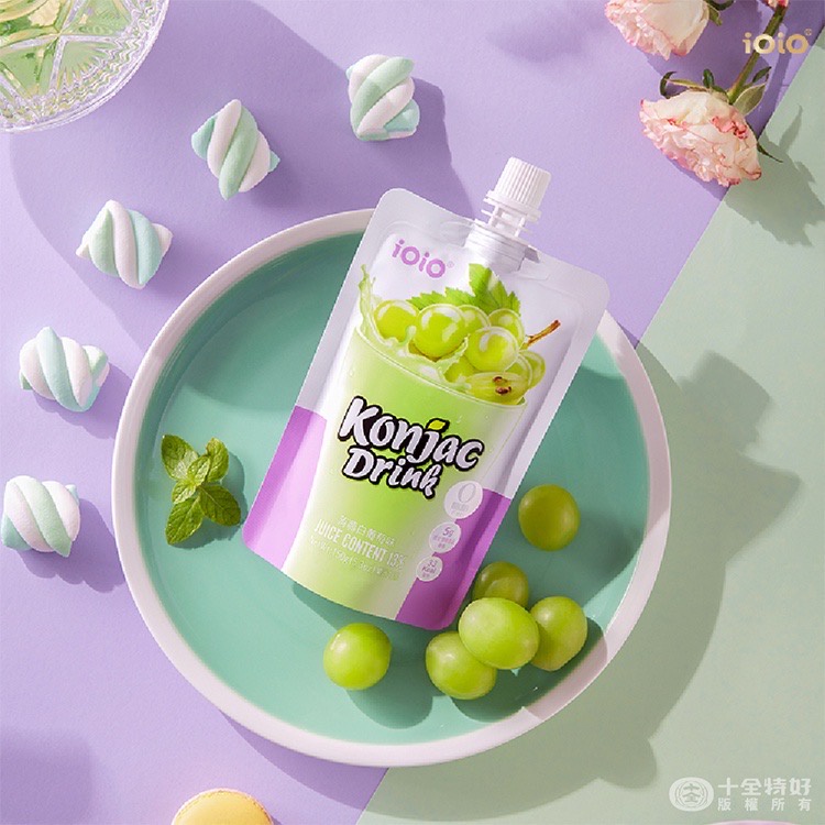 十全 ioio超口感蒟蒻 150g 蘋果蒟蒻 白葡萄蒟蒻 百香果蒟蒻 果凍 膳食纖維 | 蝦皮購物